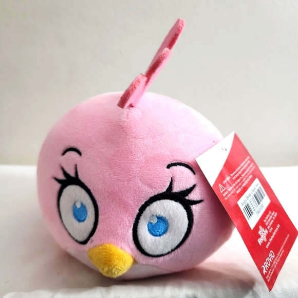 rovio | Toys | Angry Birds Pink Bird Stella Plush Stuffed Animal Rovio ...